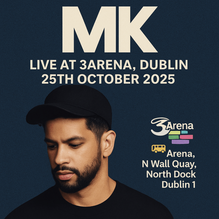 Bus to MK – 3Arena – 25th October 2025 - Irish Concert Travel