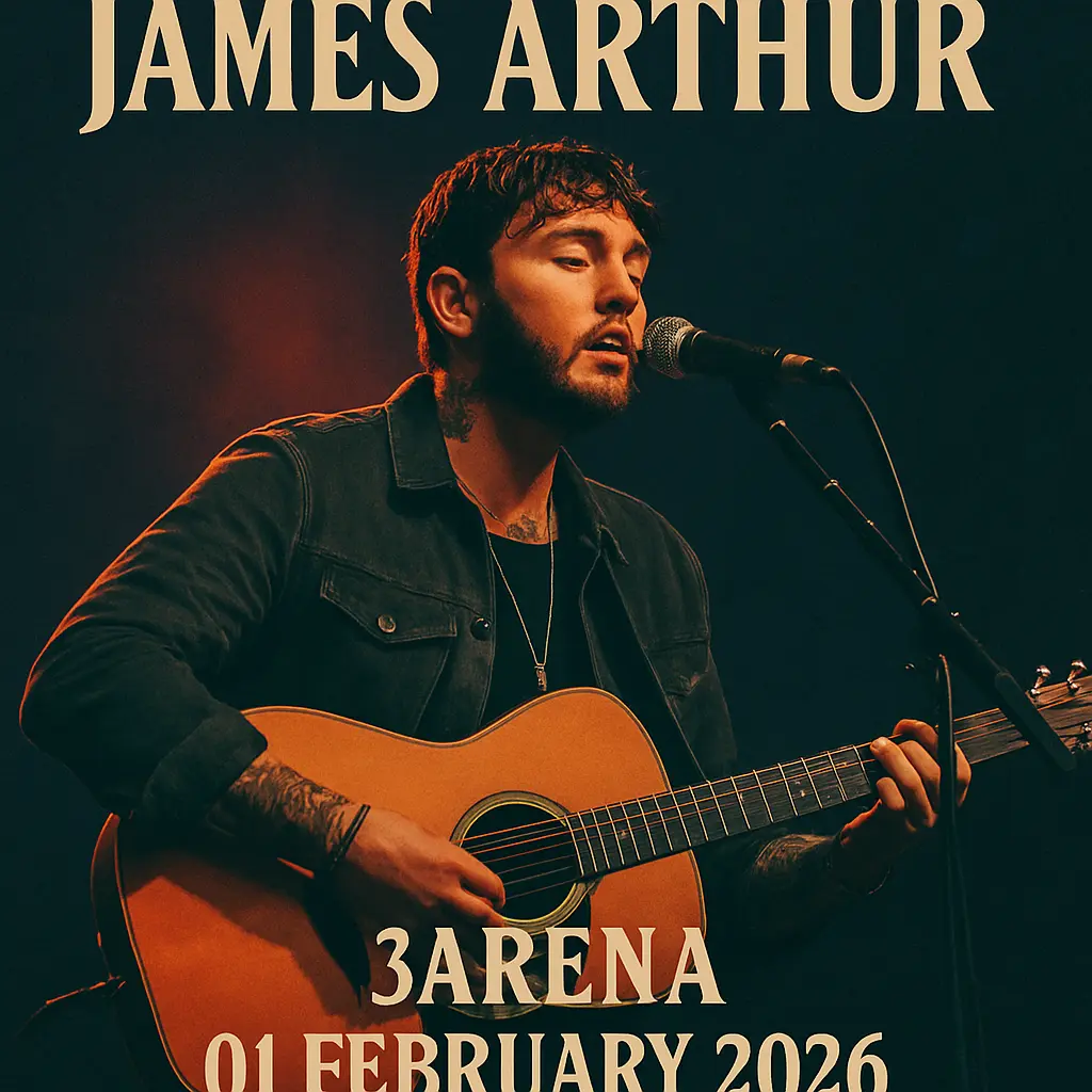 Bus to James Arthur_3Arena_01st February 2026 - Irish Concert Travel